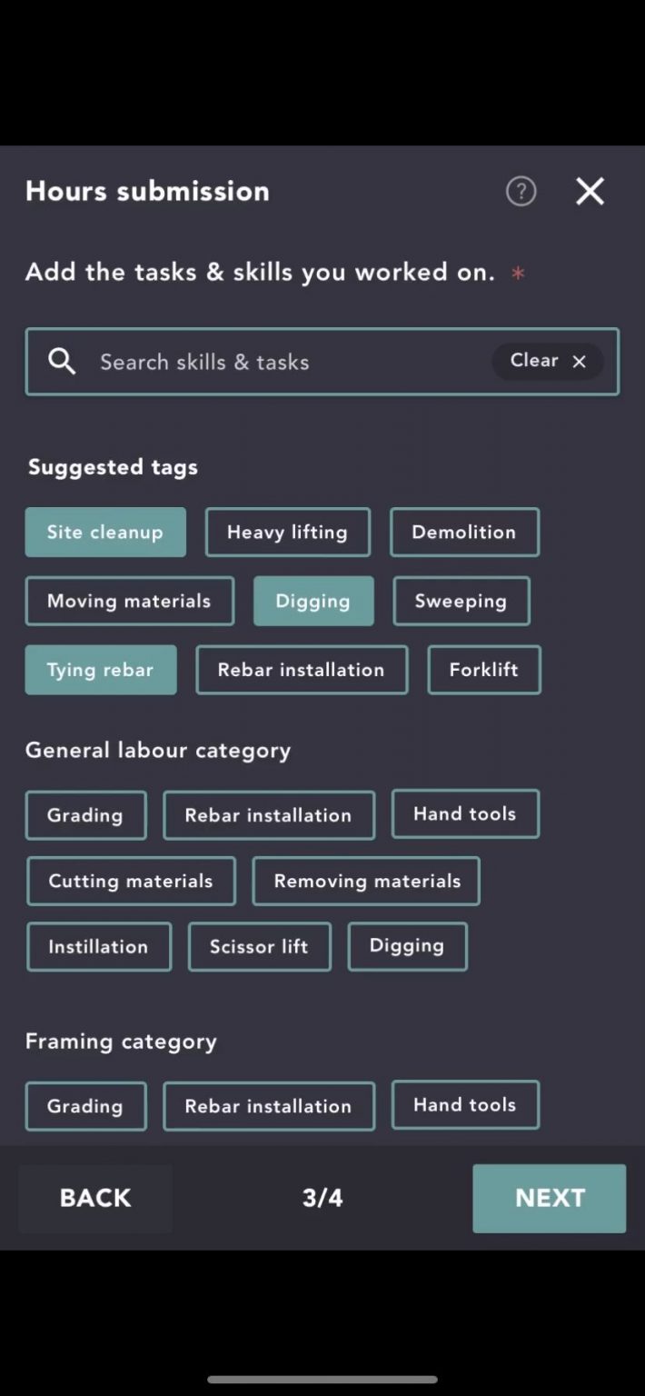 Track Your Construction Work Experience with Skill Tag Hours | Faber Blog