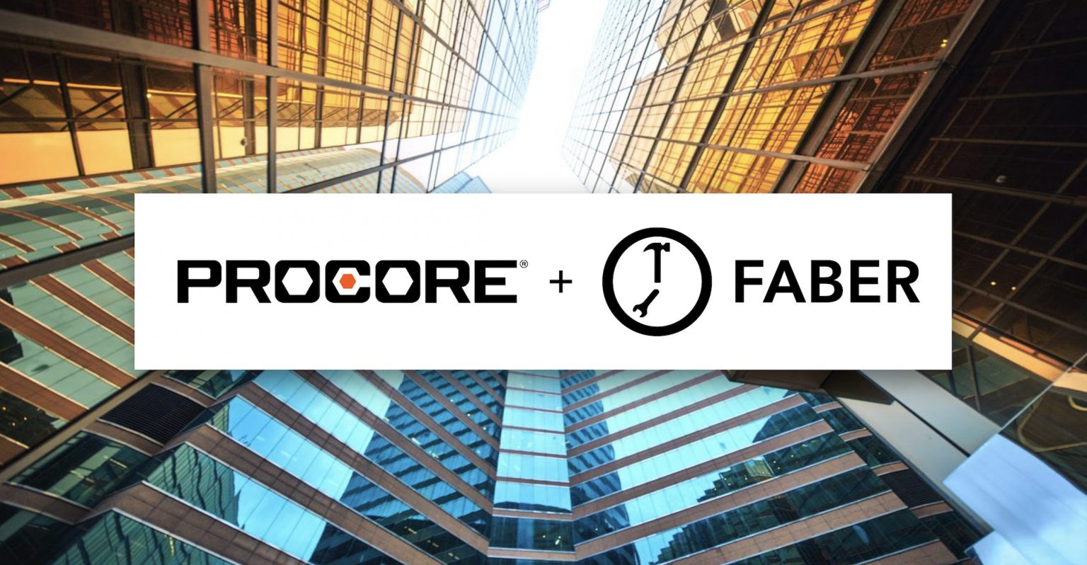 Faber now integrated with Procore Technologies | Faber Blog